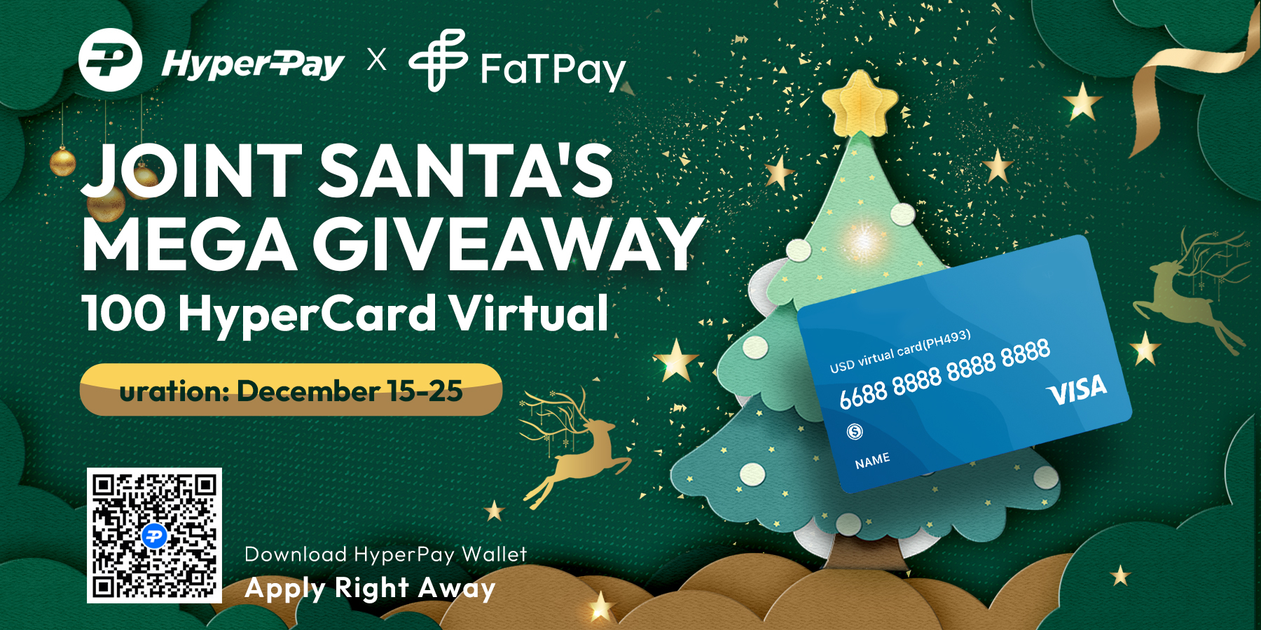 SoQuest - HyperPay & FaTPay Santa's Mega Giveaway