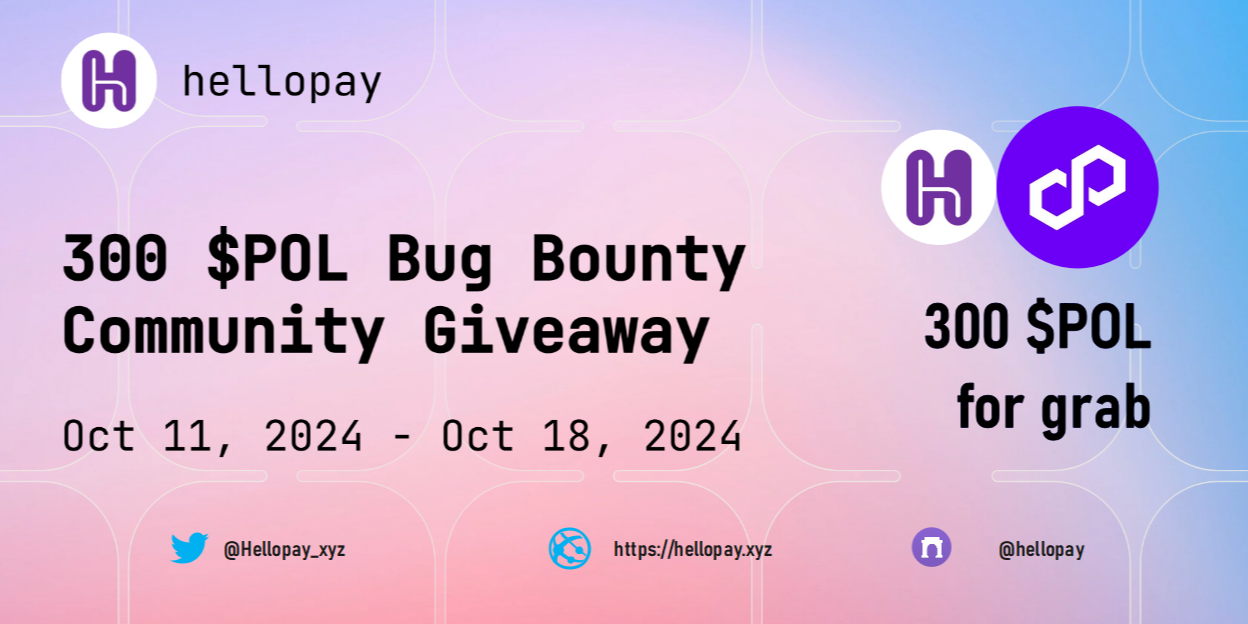 SoQuest - HelloPay Bug Bounty Giveaway