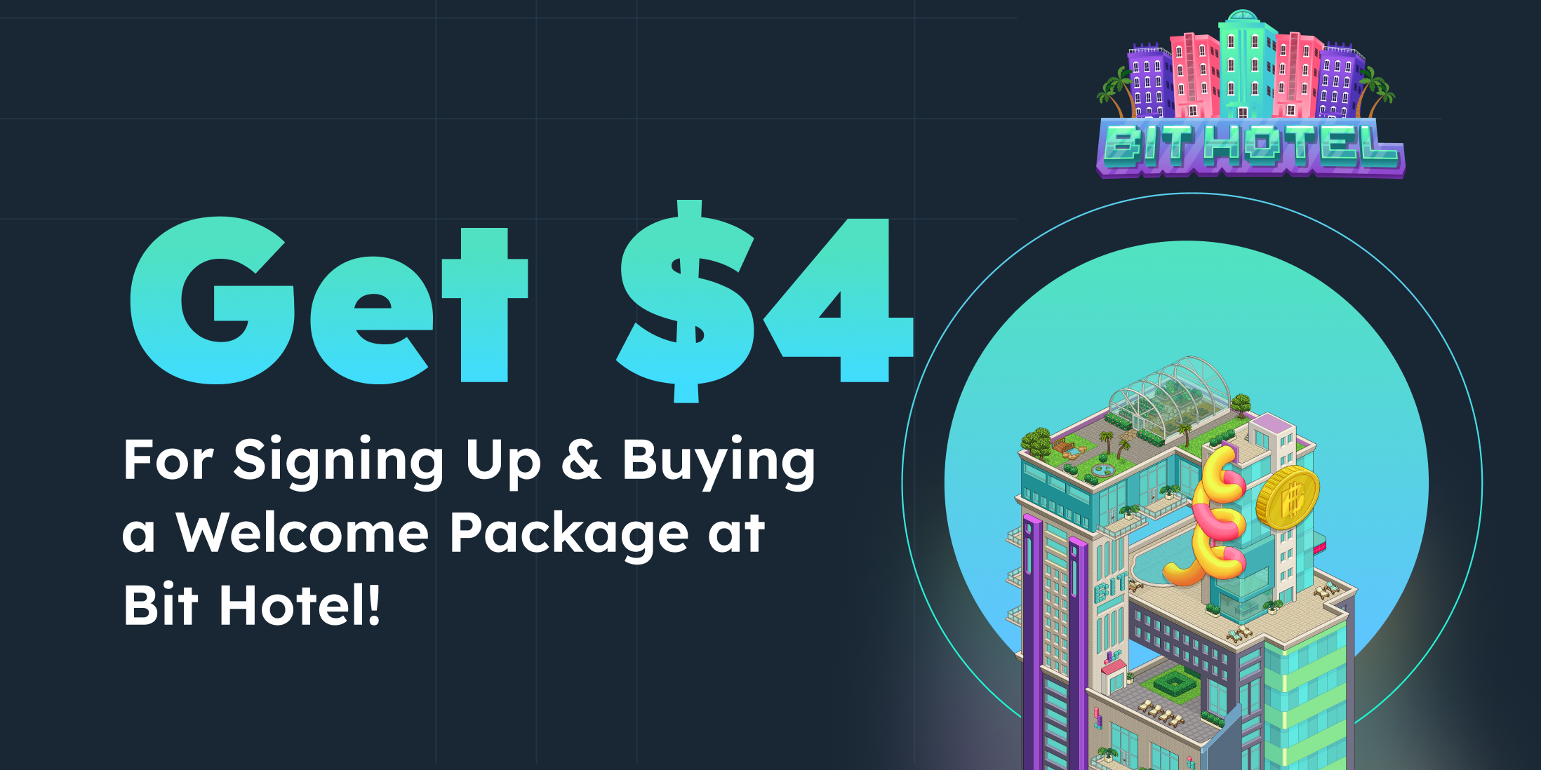 SoQuest - Magic Store Exclusive: Buy BitHotel’s $2 Welcome Package & Earn a $4 Bonus!
