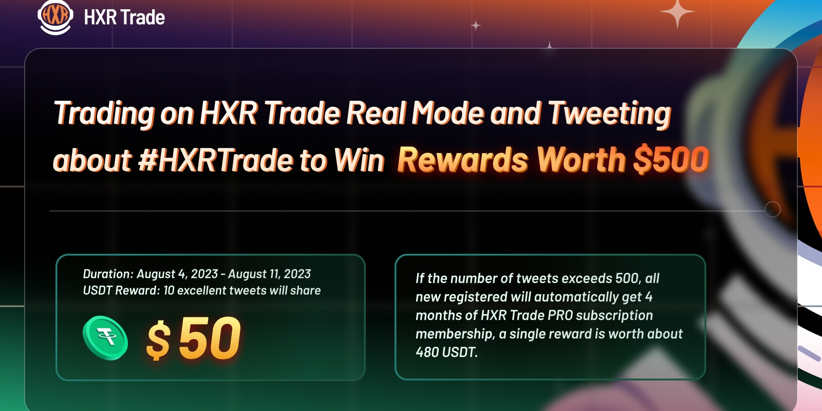 SoQuest - Trading on HXR Trade Real Mode and Tweeting about #HXRTrade to Win Rewards Worth $500