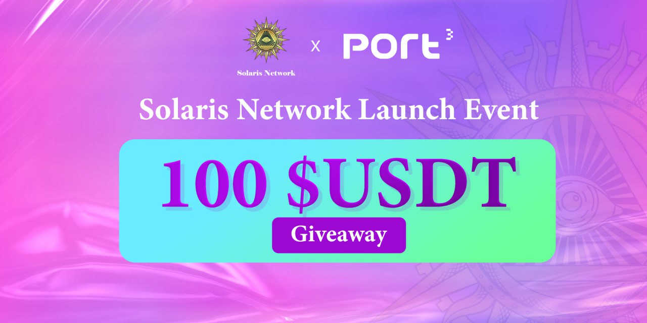 SoQuest - Solaris Network Launch Event: 100 $USDT & 200 NFT