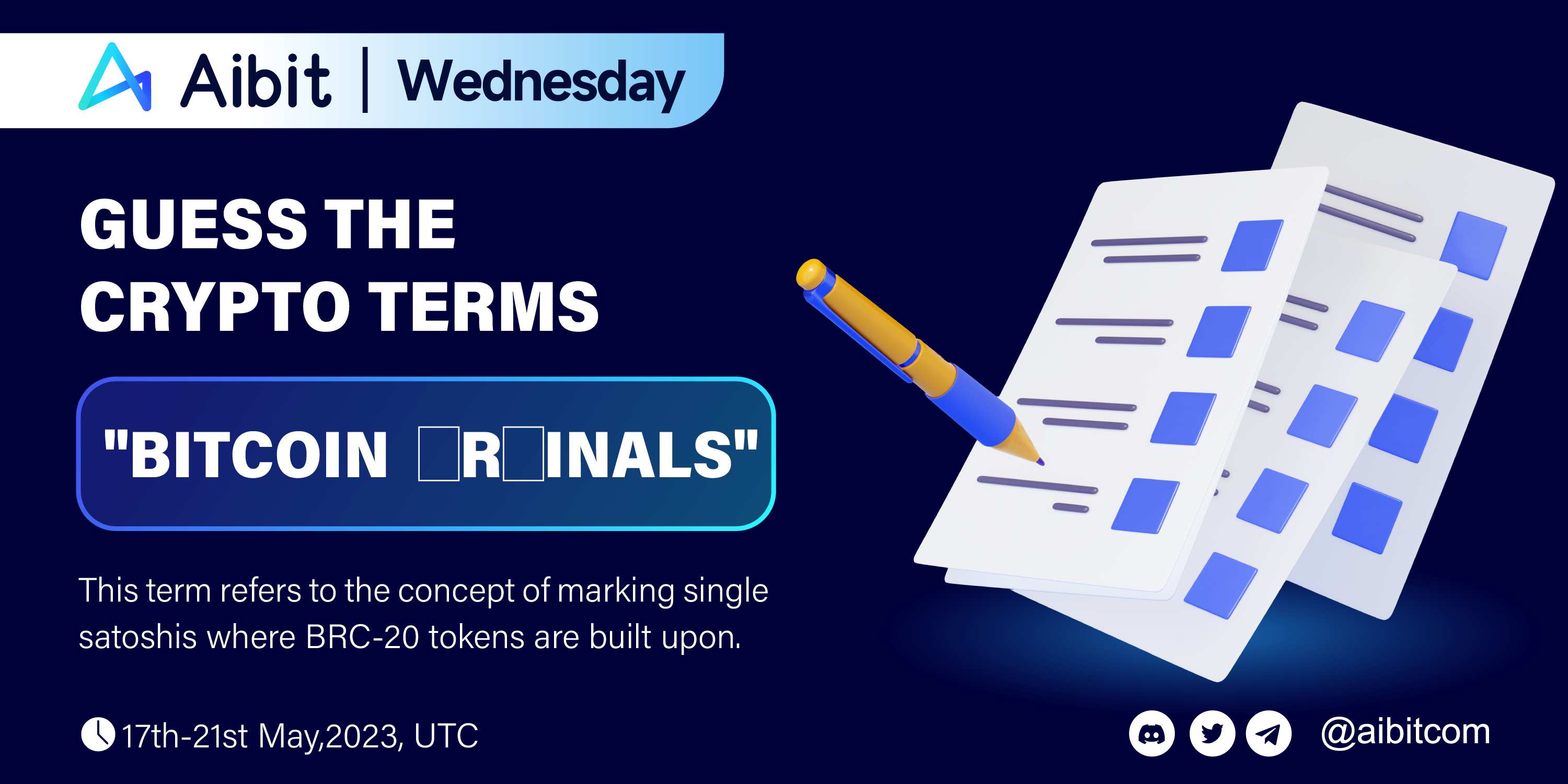 SoQuest - Aibit Guess Crypto Terms Campaign