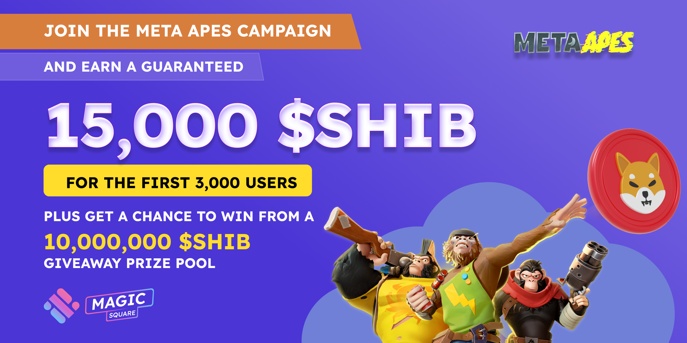 SoQuest - Meta Apes Exclusive Campaign at Magic Store: First 3000 Users ...